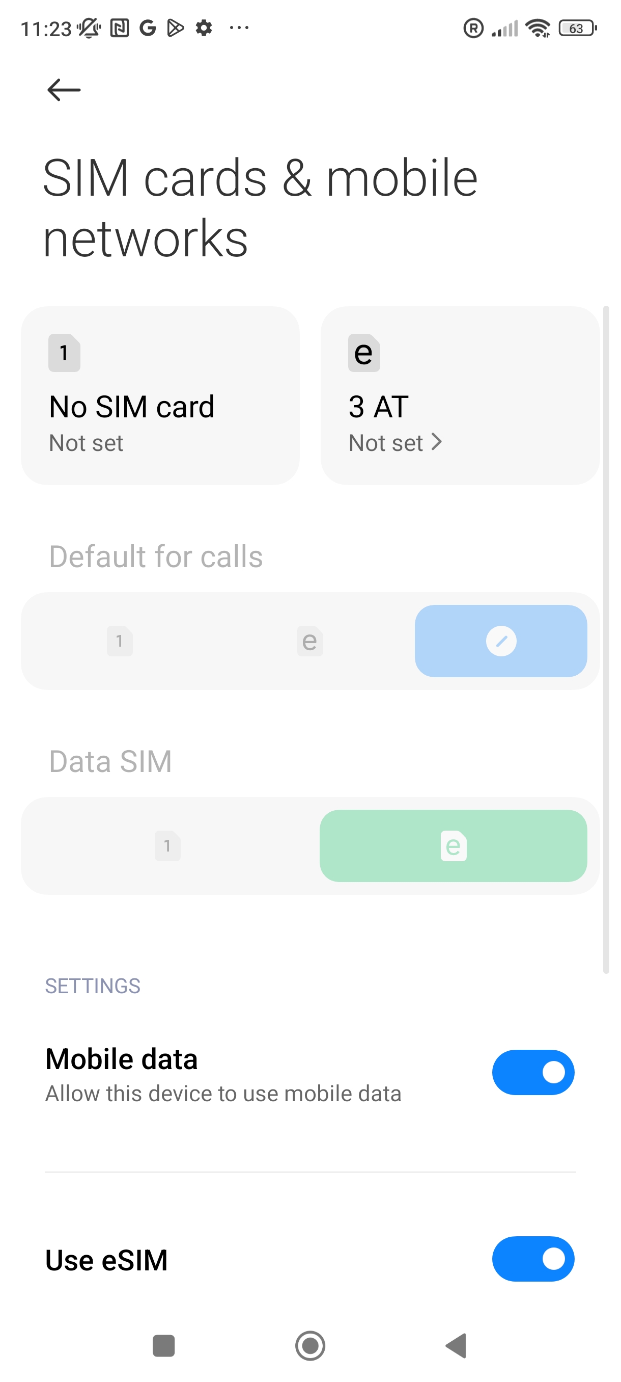 Change the name / label of your eSIM profile on Android – Torino eSIM