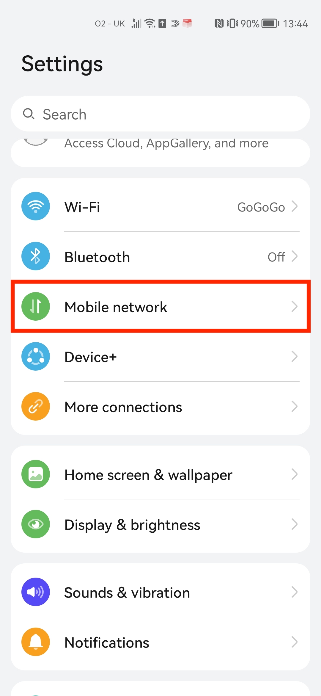 Locate ICCID (eSIM Serial Number) on Huawei Devices – Torino eSIM