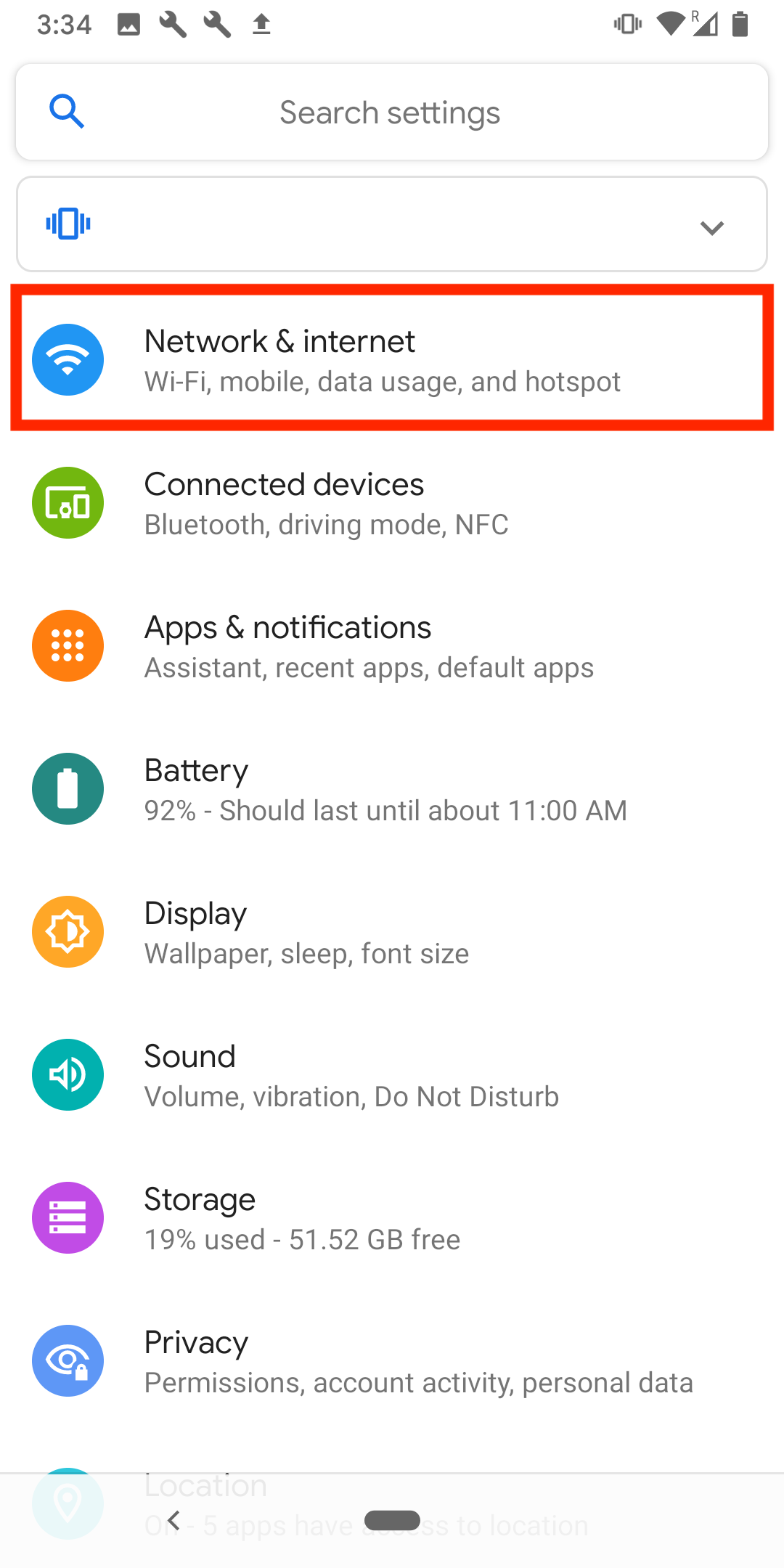Manual Network Selection On A Google Device Torino ESIM